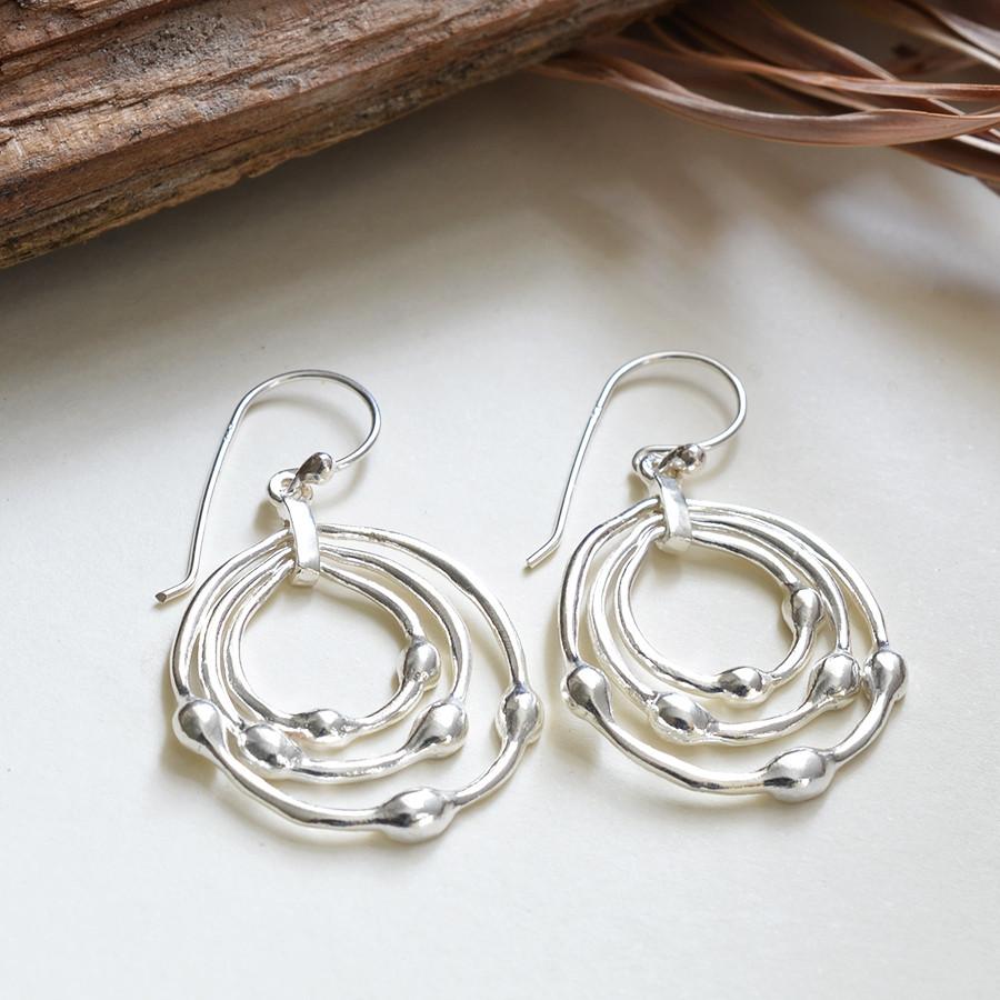 Sterling Silver Liquid Loops Set | Affordable Jewellery - Martha Jackson
