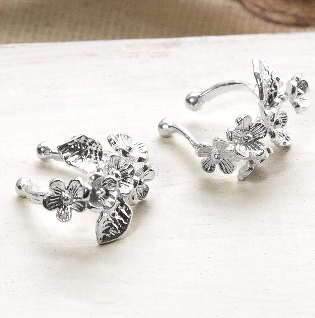 Sterling Silver Forget Me Not Bracelet - Affordable Silver - Martha Jackson