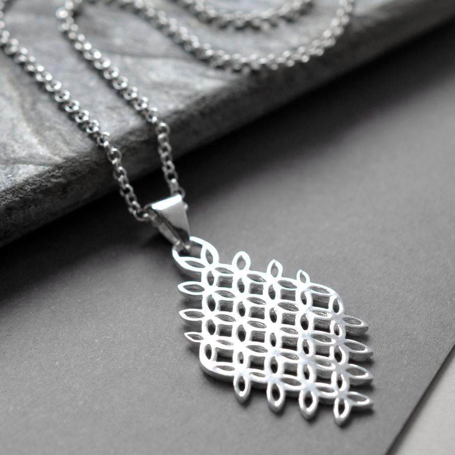 Sterling Silver Eastern Promise Necklace | Martha Jackson