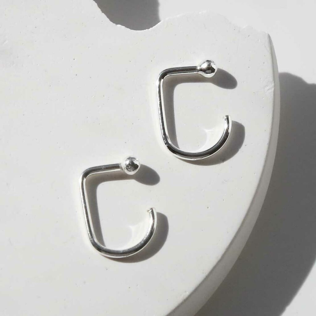 Threader Earrings | Silver Jewellery - Martha Jackson