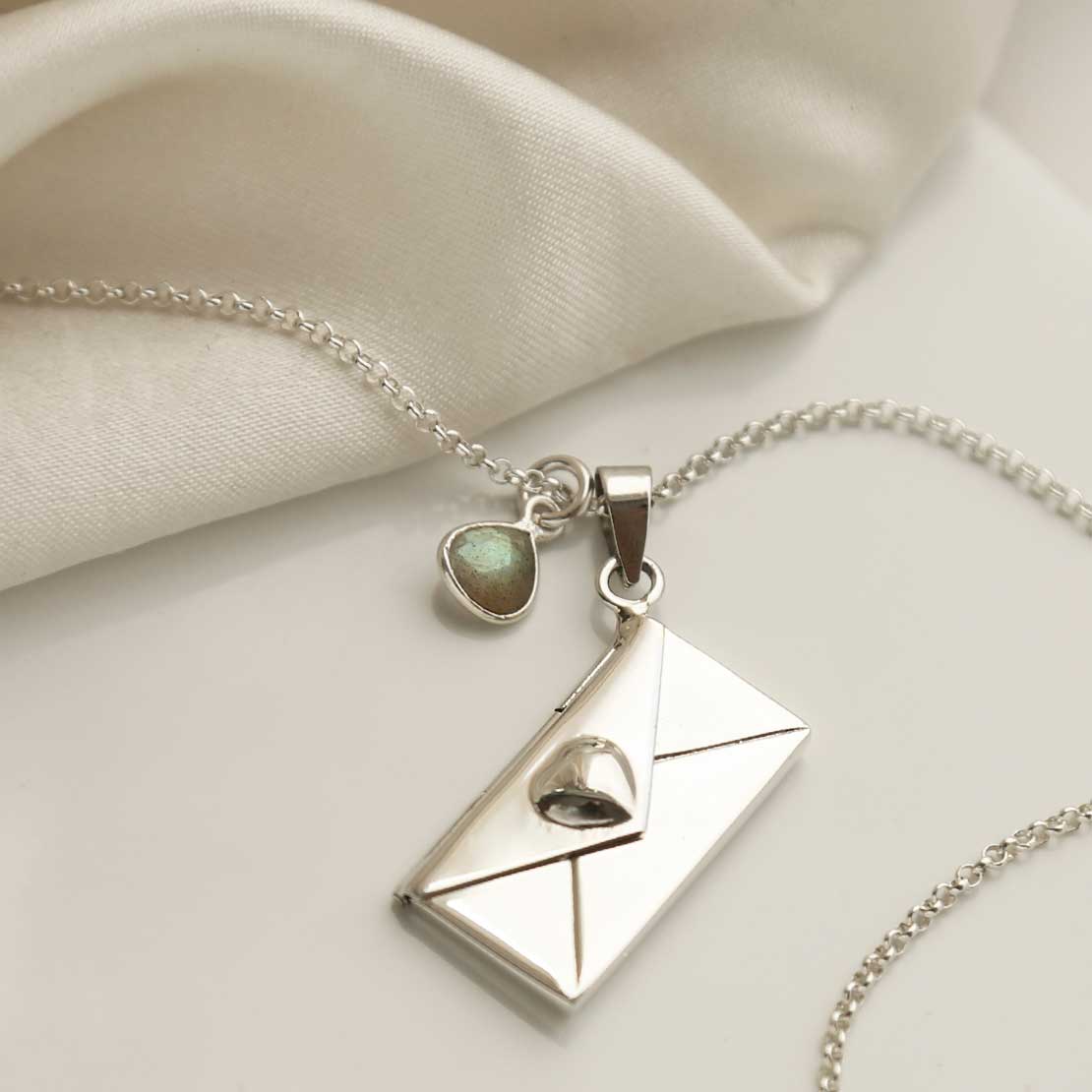 Sterling Silver Love Letters Locket | Affordable jewellery - Martha Jackson