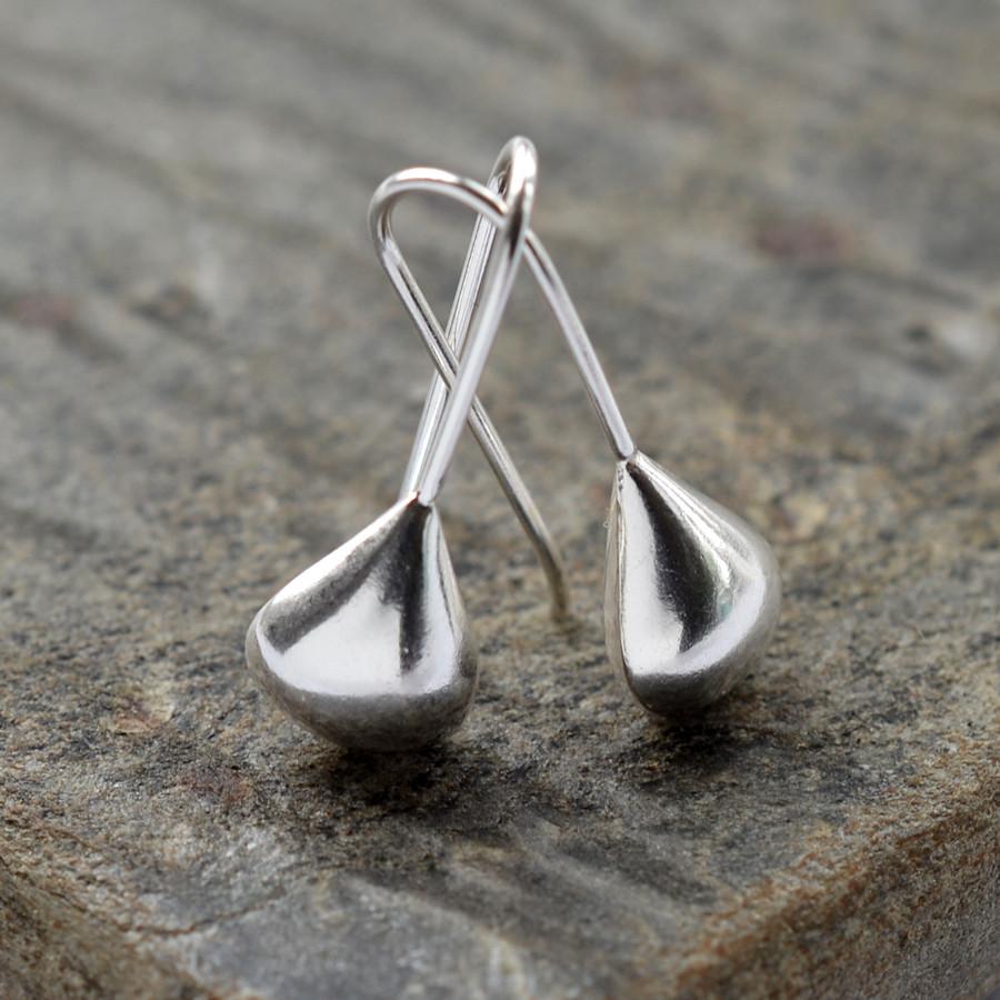 Sterling Silver April Shower Drop Earrings | Martha Jackson