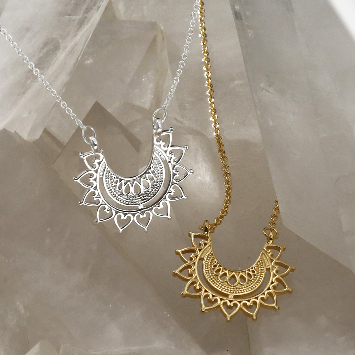 Gold Plated Silver Marrakech Affair Necklace | Martha Jackson