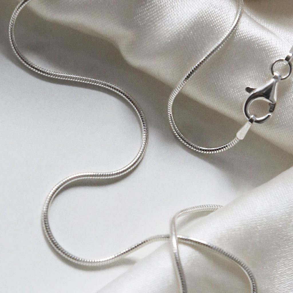 Sterling Silver Fine Snake Chain (16-30") | Martha Jackson