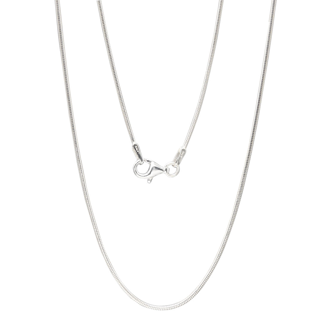 Sterling Silver Fine Snake Chain (16-30") | Martha Jackson