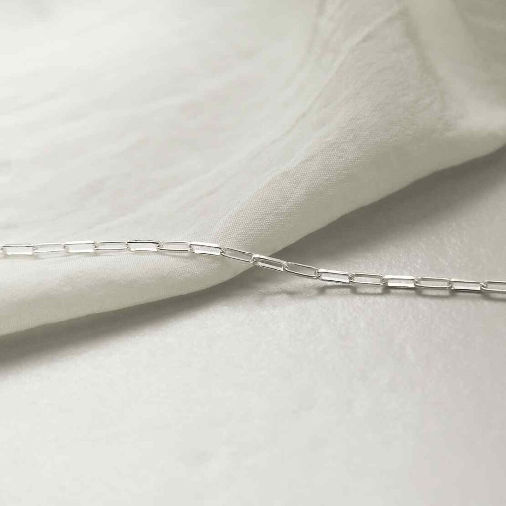 Sterling Silver Double Box Chain Earrings | Affordable - Martha Jackson