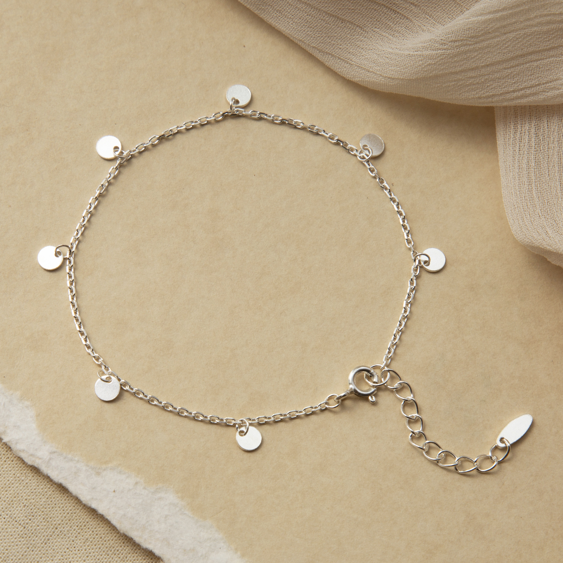 Sterling Silver Charm Bracelets - Martha Jackson