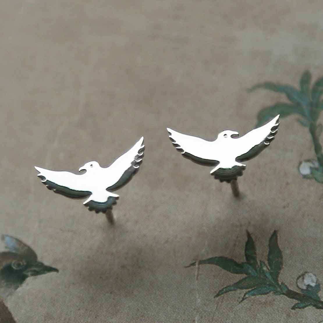 Sterling Silver Falcon Set | Affordable Silver - Martha Jackson