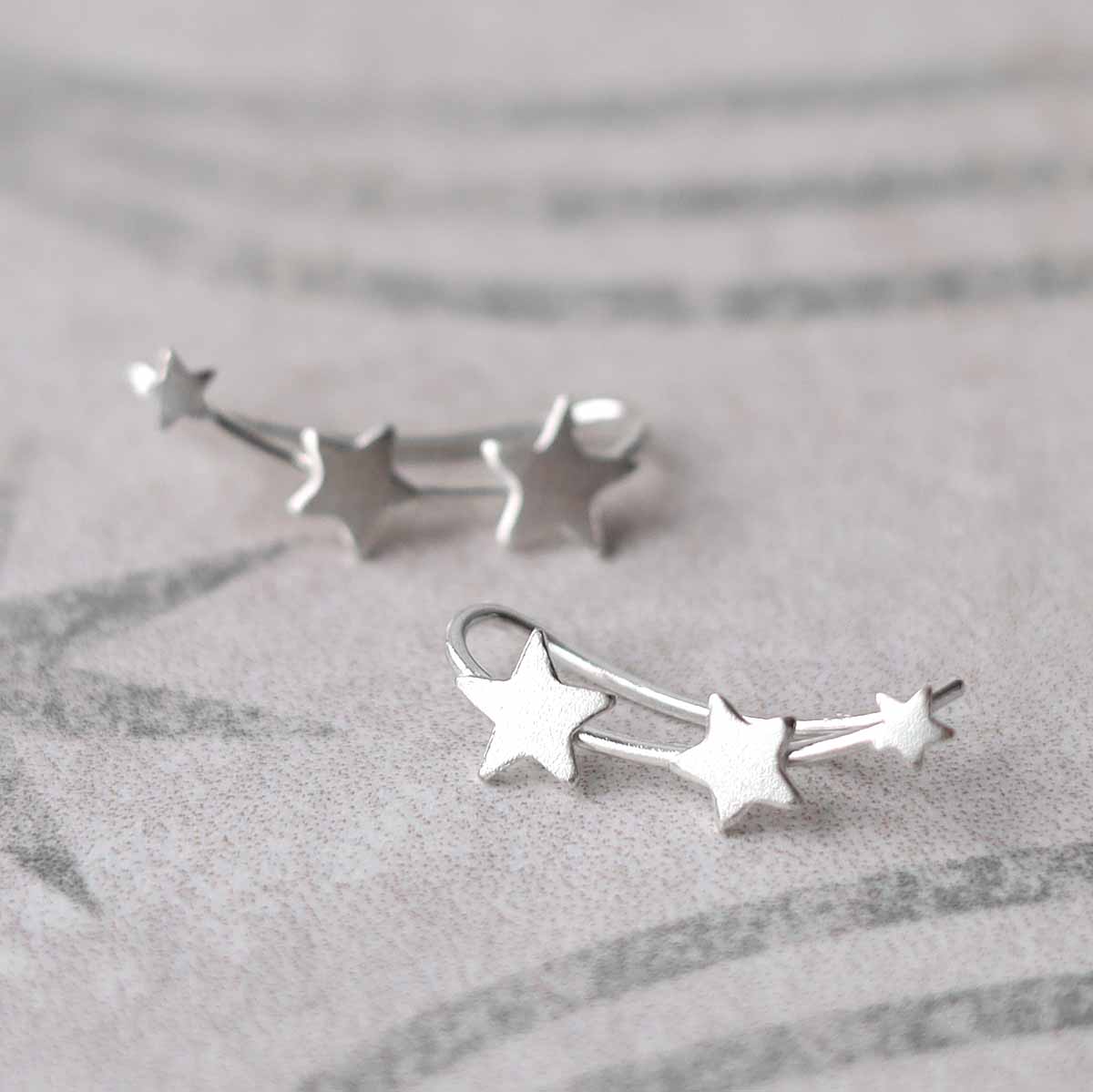 Sterling Silver Constellation Ear Climbers | Affordable Jewellery ...